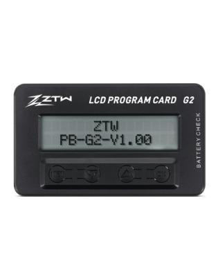 China Multifunctional ZTW LCD Program Card G2 ZTW ESC Programming Card for sale
