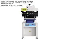 China 320*1250mm Solder Paste Screen Printing Machine Stencil Printer Semi Automatic for sale