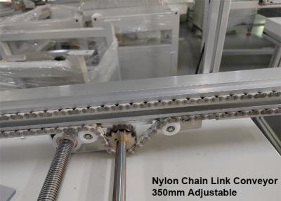 Cina Trasportatore SMT a rulli metallici Trasportatore a maglie PCB a catena in nylon da 4000 mm in vendita