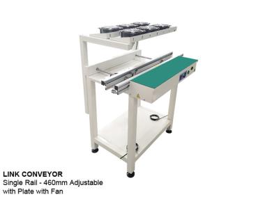 China Linha de montagem de PCB de 1,5 m 2 m Transportador de link normal com placa e ventilador à venda