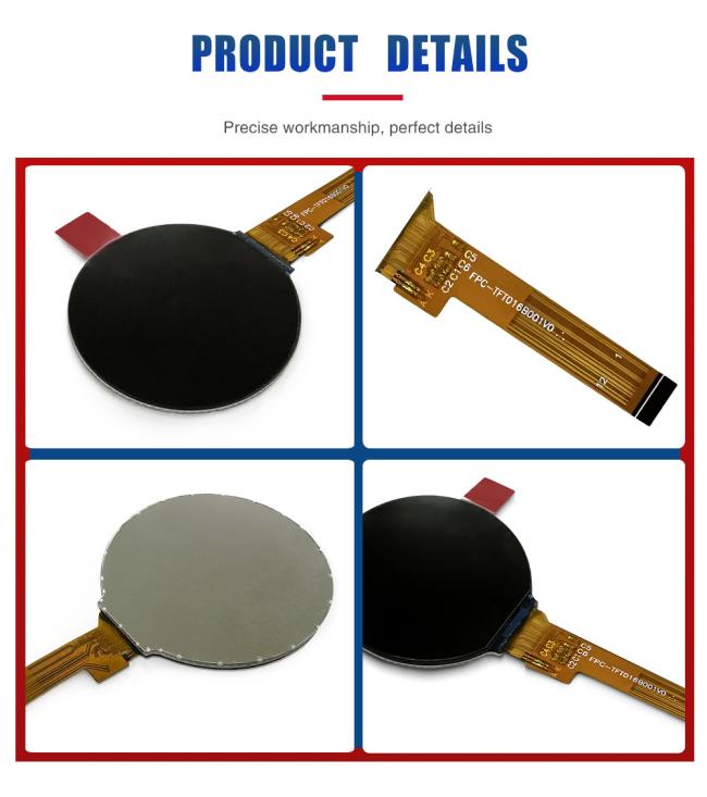 1.6 Inch Circular TFT LCD Module display demo