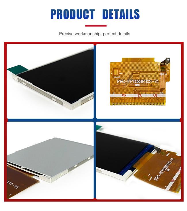 TFT LCD module side view