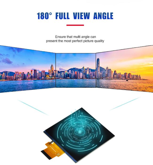 3.95 inch TFT LCD module side view