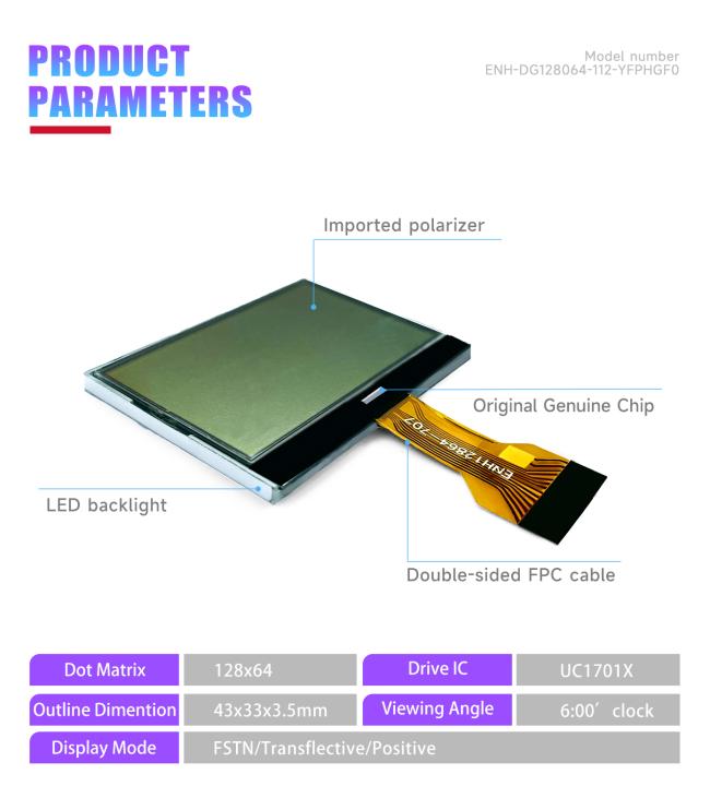 LCD display in various applications