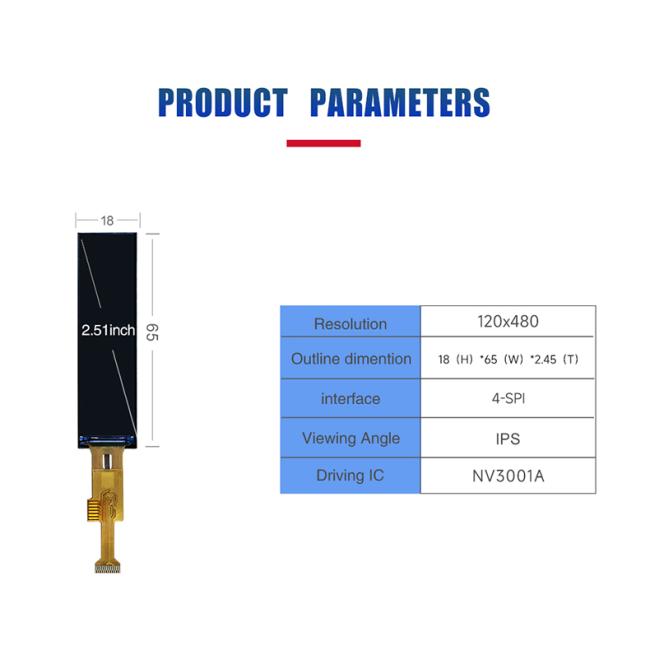 TFT LCD Module side view