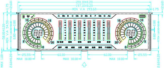 LCD Module close-up view