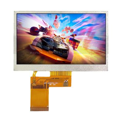 中国 ポータブル4.3インチTFT LCDディスプレイ RGBインターフェース 480x272解像度 ST7282 販売のため