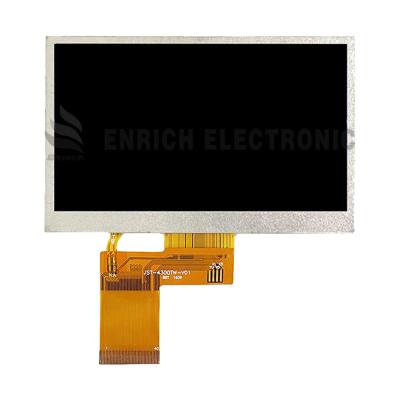 中国 ポータブル4.3インチTFT LCDディスプレイ RGBインターフェース 480x272解像度 ST7282 販売のため
