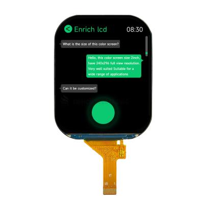 Китай 2.01-дюймовый TFT LCD модуль IPS, разрешение 240x296, микросхема ST7789, улучшенный продается