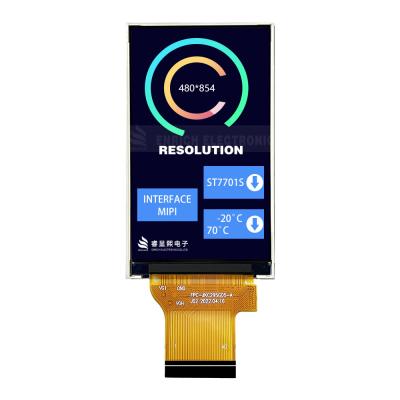 Cina 2.95 pollici TFT LCD Modulo 480x854 Risoluzione MIPI IPS IC ST7701S in vendita