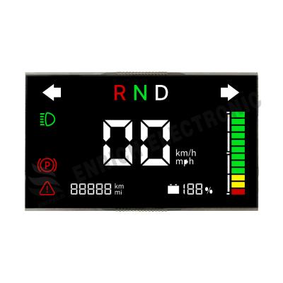 China Display de alta luminosidade de 7 segmentos de LCD Arduino Custom Display de segmentos de LCD OEM ODM Solução à venda
