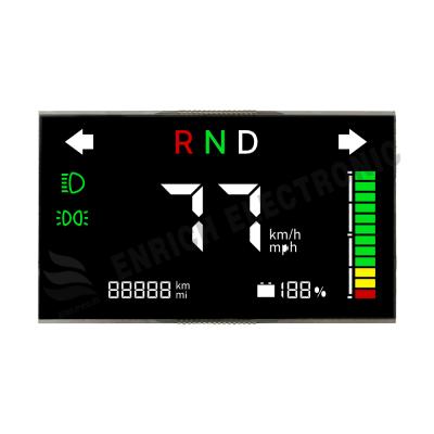 China Display de alta luminosidade de 7 segmentos de LCD Arduino Custom Display de segmentos de LCD OEM ODM Solução à venda