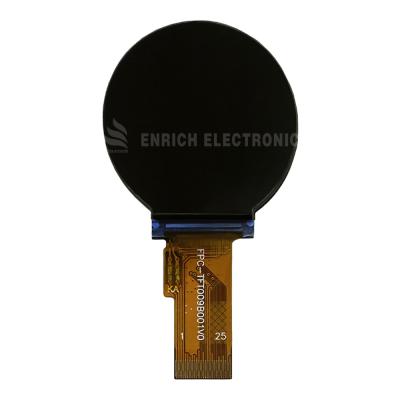 China Pantalla redonda de 0.9 pulgadas TFT LCD Interfaz SPI Pantalla redonda LCD 128x128 Resolución ST7735 IC en venta