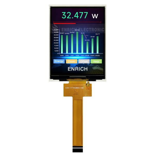 Quality 3.2 Inch 240x320 Resolution Spi Tft Module IC ST7789 Custom Tft Display for sale