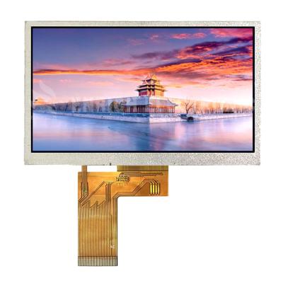 中国 5インチTFT LCDモジュール 800x480解像度 IC ST7262 RGBインターフェース付き 販売のため