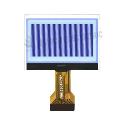 China Custom Graphic LCD Display 128x64 Dot Matrix 6 0'Clcok FSTN COG Monochrome Module for sale