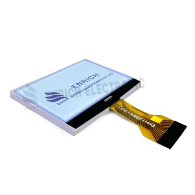 China Aangepaste grafische LCD-scherm 128x64 Dot Matrix 6 0'Clcok FSTN COG Monochrome Module Te koop