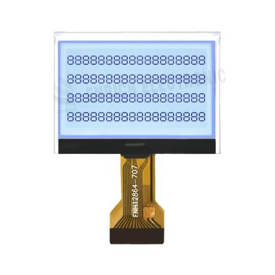 China Aangepaste grafische LCD-scherm 128x64 Dot Matrix 6 0'Clcok FSTN COG Monochrome Module Te koop