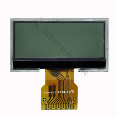 China 128x48 Graphic LCD Display 6 0'Clcok FSTN COG For Industrial Control for sale