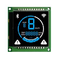 Quality Custom Segment LCD Display Module VA Transmissive Negative View for sale