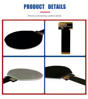 China 3.4 Inch Circular TFT LCD Display 800x800 Resolution IC JD9365DA MIPI LCD Module for sale