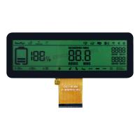 China STN Transmissive Segment LCD Display with 12 O'Clock Viewing Angle, -20°C to +70°C Operating Temperature for Industrial Applications for sale