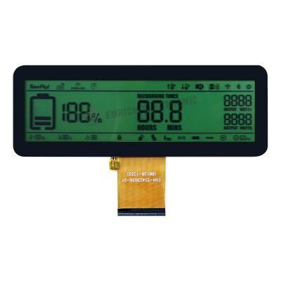 STN Transmissive Segment LCD Display with 12 0'clock Viewing Angle for Industrial Applications