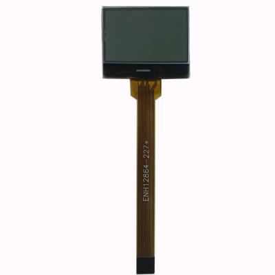 China Pantalla LCD gráfica de 128x64 con modo de visualización FSTN y conector COG+FPC para control industrial en venta
