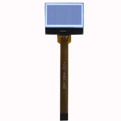 China Pantalla LCD gráfica de 128x64 con modo de visualización FSTN y conector COG+FPC para control industrial en venta