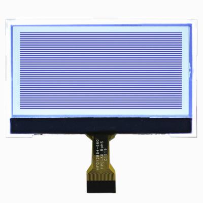 China Módulo de pantalla LCD gráfica 128x64 con ciclo de trabajo 1/65, polarización 1/9 y modo FSTN transmisivo positivo en venta