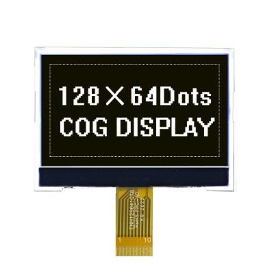 China 128x64 Graphic LCD Display Module with 6 0'clock Viewing Angle 1/64 Duty and 1/9 Bias for sale