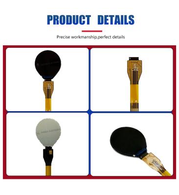 China 0.71 Inch Round TFT LCD Module with 160x160 Resolution and IPS Viewing Angle for Wearable and Industrial Applications for sale