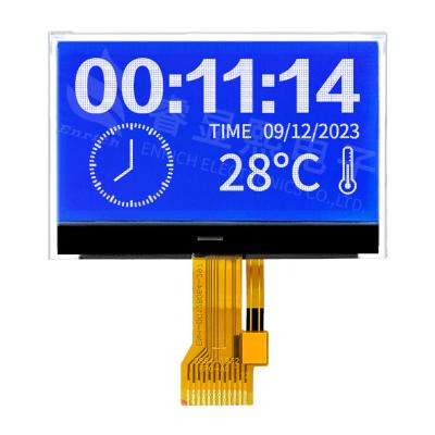 China Enrich 128x64 Resolution COG Dot Matrix LCD Display with ST7567A Drive IC and FSTN/Transflective/Positive Mode for sale