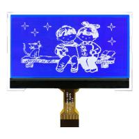 China Firefighter Equipment Display Module 3.0 Inch COG 12864 Monochrome Dot Matrix LCD FSTN Transflective for sale