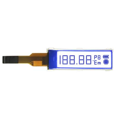 China 6 OClock View FSTN Positive COG Segment LCD Module Seven Segment Eight Character With FPC UC1671C for sale