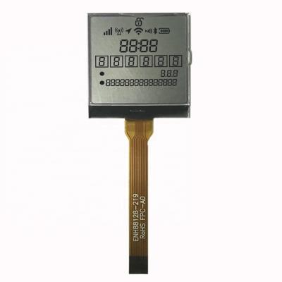 China Shenzhen custom small size reflective FSTN  display manufacturer FPC cog 7 segment lcd Display for sale