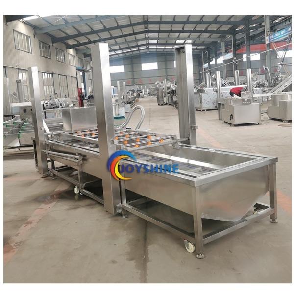 Quality Bubble Peeling Brush Vegetable Washing Machine 300-500kg/H For Carrot Cassava for sale