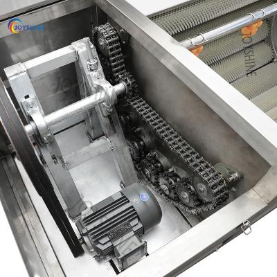China Large Capacity Brush Type Cassava Carrot Fresh Ginger Automatic Potato Peelers for sale