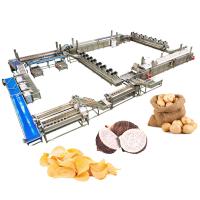 China SUS304 Material Fully Automatic Lays Potato Chips Making Machine For Snack Production for sale