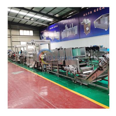 China Finger Potato Chips Making Machine for Fully Automatic Frozen French Fries Production for sale