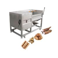 China Manually Discharging Vegetable Peeling Machine For Carrots Root Vegetables for sale
