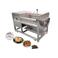China Manually Discharging Vegetable Peeling Machine For Carrots Root Vegetables for sale