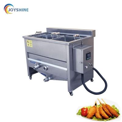 China High Productivity Double Deep Fryer Perfect for Frying Various Types of Food for sale