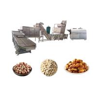 China 200KG Nuts Roasting Peanut Frying Machine For Automatic Fried Nuts Processing for sale