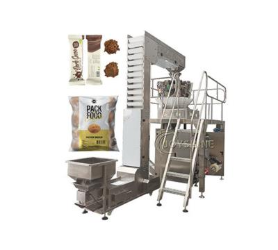 China Multihead Weigher Vertical Packaging Machine for Food Granule Bean Seed Rice Dry Fruit for sale
