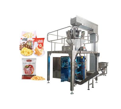 China Multihead Weigher Vertical Packaging Machine for Food Granule Bean Seed Rice Dry Fruit for sale