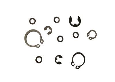 Cina Rondella ricoprente della pinza ad E 65Mn dell'anello improvviso 5MM dell'anello elastico dell'acciaio per molle di E in vendita