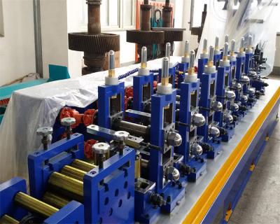 China Galvalized Steel ERW Pipe Making Machine Black Steel ERW Welded Pipe Mill Line HG 50 for sale