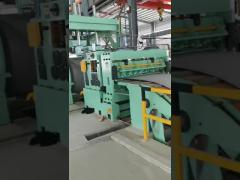 0-50m/Min Heavy Duty Steel Coil die Lijn voor Zware Maat 10 X 1800 scheuren