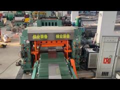 Dual Stackers Flying Shear Cut To Length Line 80m/min SUS CR GI GP Galvalume
